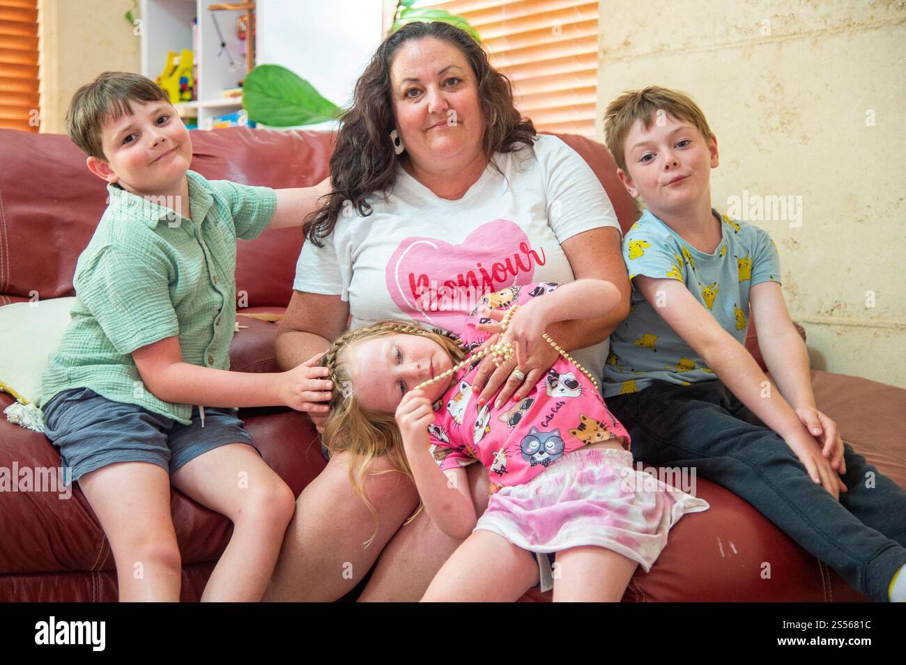 Perth, Australia. 13th Jan, 2025. Monique Forde poses for a photograph ...