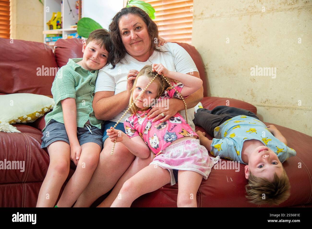 Perth, Australia. 13th Jan, 2025. Monique Forde poses for a photograph ...
