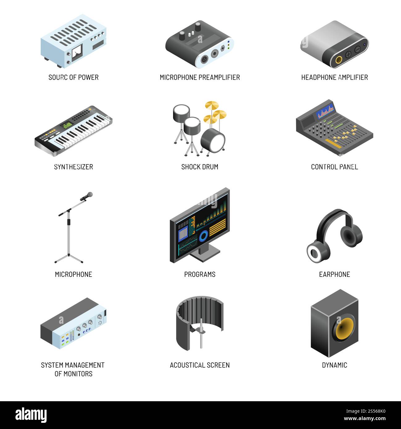 Digital video adapters Stock Vector Images - Alamy