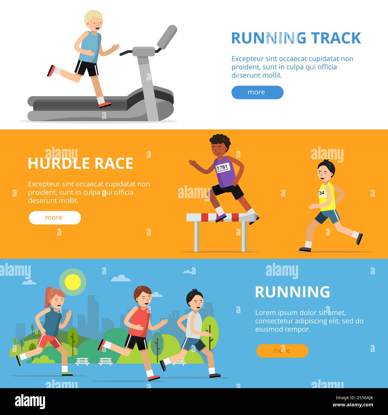 Female athlete running fast on Stock Vector Images - Alamy
