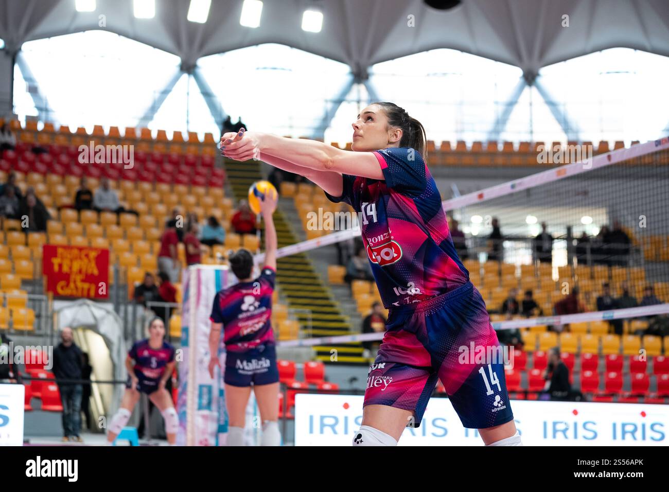 Rome, Italy. 12th Jan, 2025. Maja Aleksic of Igor Gorgonzola Novara ...