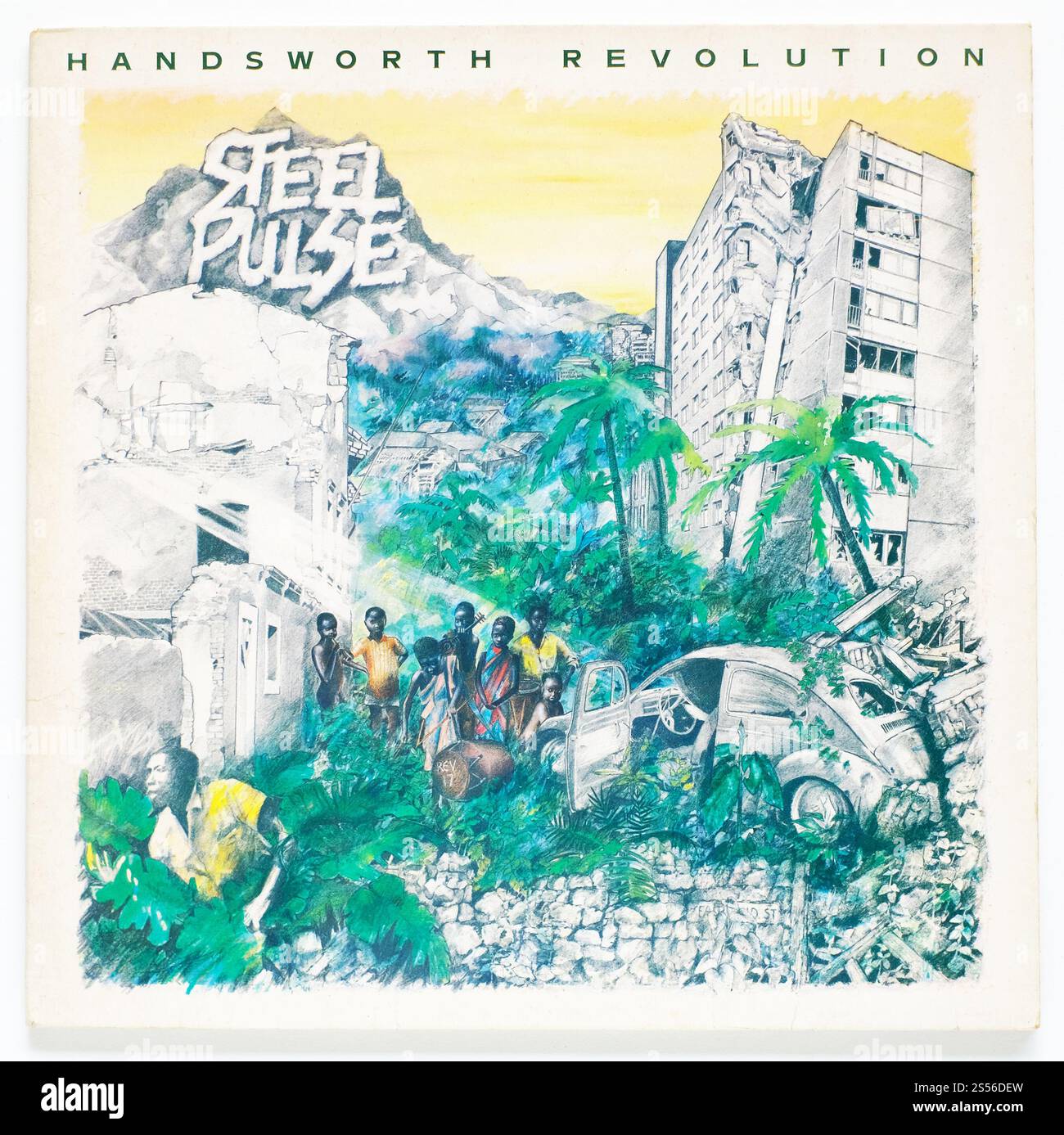 The cover of Handsworth Revolution, 1978 album by Steel Pulse on Island ...