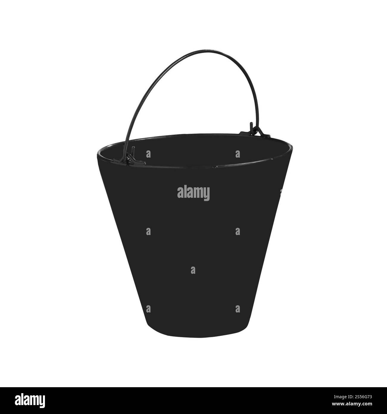 Bucket isolated on white background. Bucket Stock Photo - Alamy