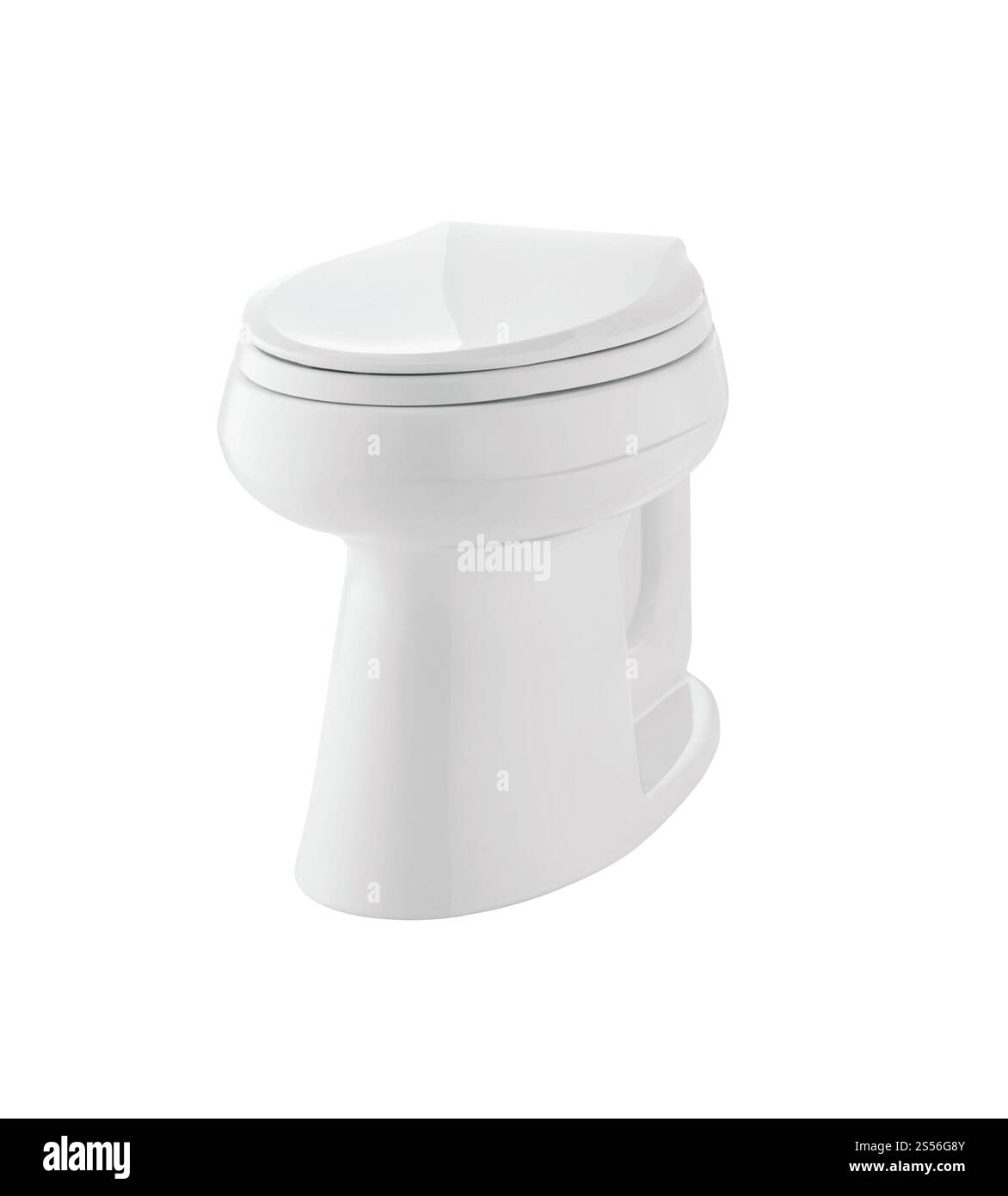 Toilet isolated on white background. Toilet Stock Photo - Alamy