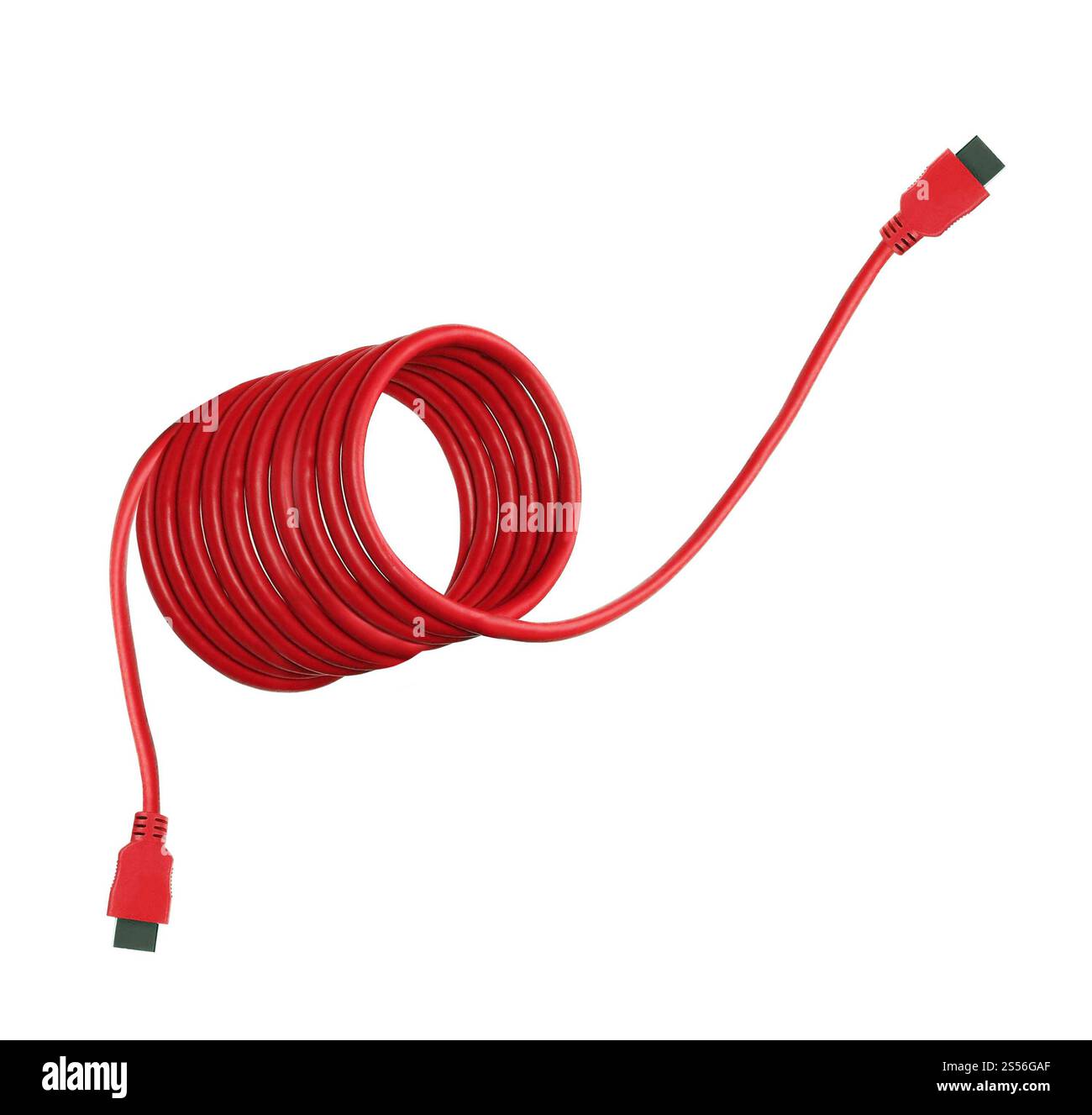 cable isolated on white background. cable Stock Photo - Alamy