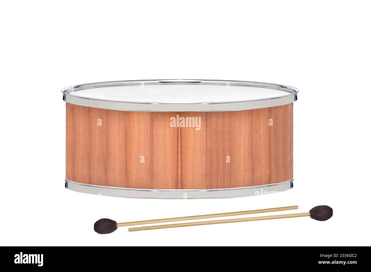 Drum isolated on white background. Drum Stock Photo - Alamy