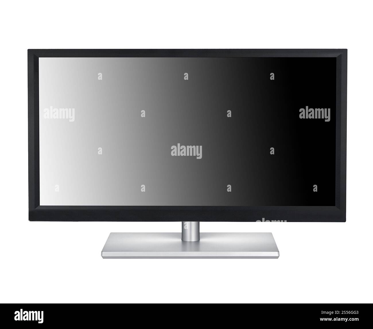 monitor isolated on white background. monitor on white background Stock ...