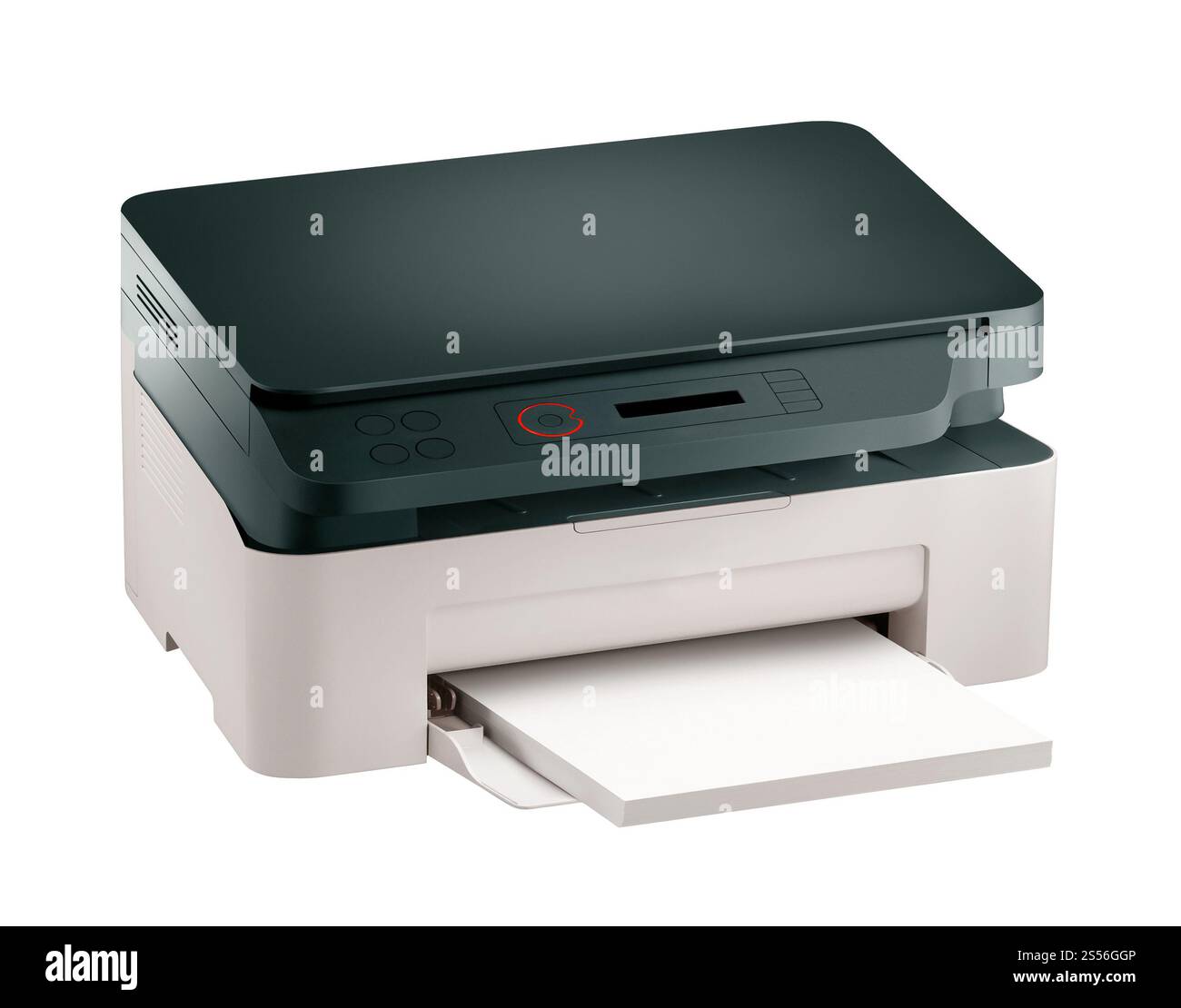 Printer scaner isolated on white background. Printer scaner Stock Photo ...