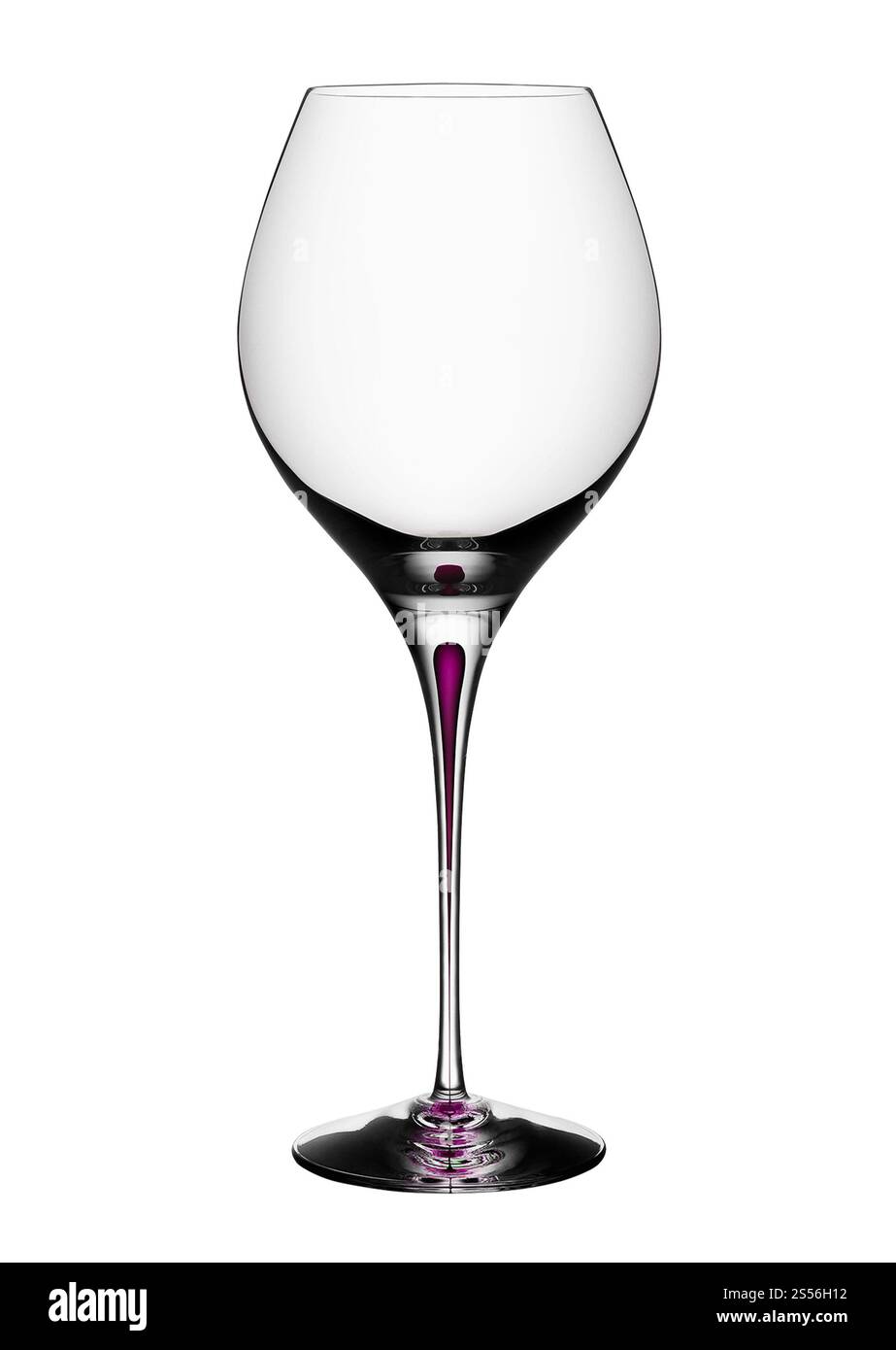 Wine glass isolated on white background. Wine glass Stock Photo - Alamy