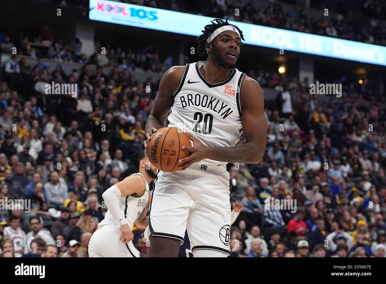 Brooklyn Nets forward Maxwell Lewis (20) in the second half of an NBA ...