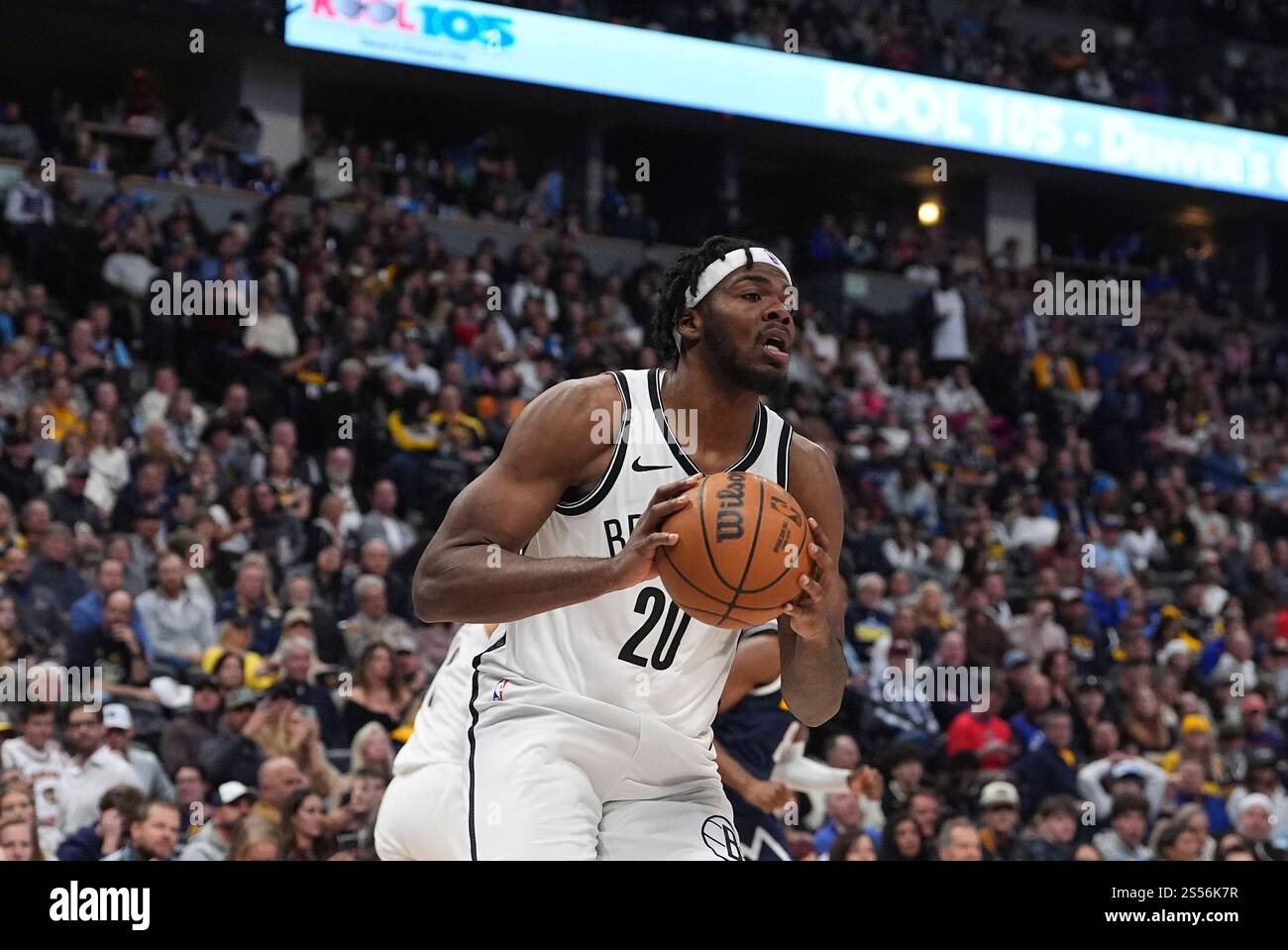Brooklyn Nets forward Maxwell Lewis (20) in the second half of an NBA ...