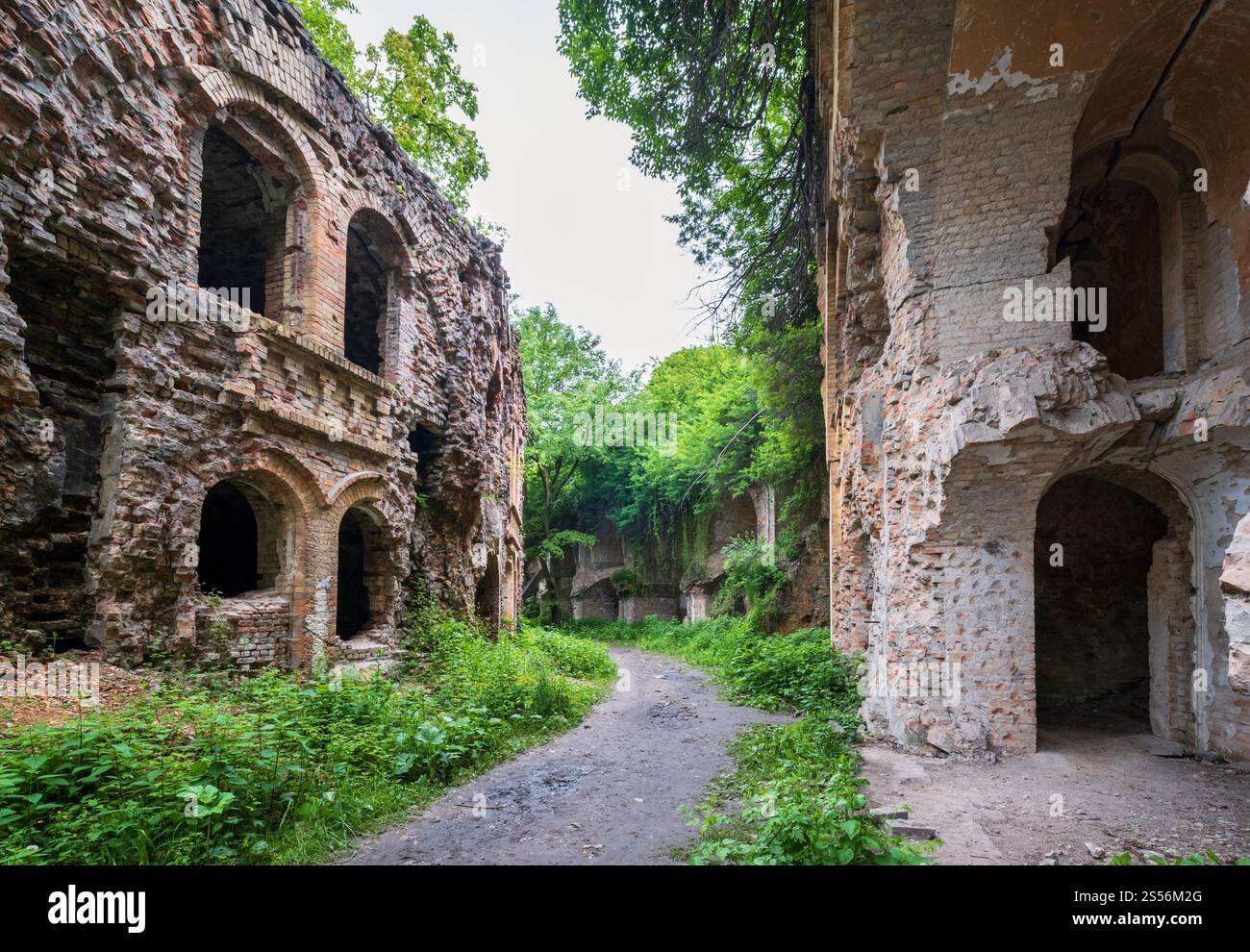 Abandoned Military Tarakaniv Fort (other names - Dubno Fort, New Dubna ...