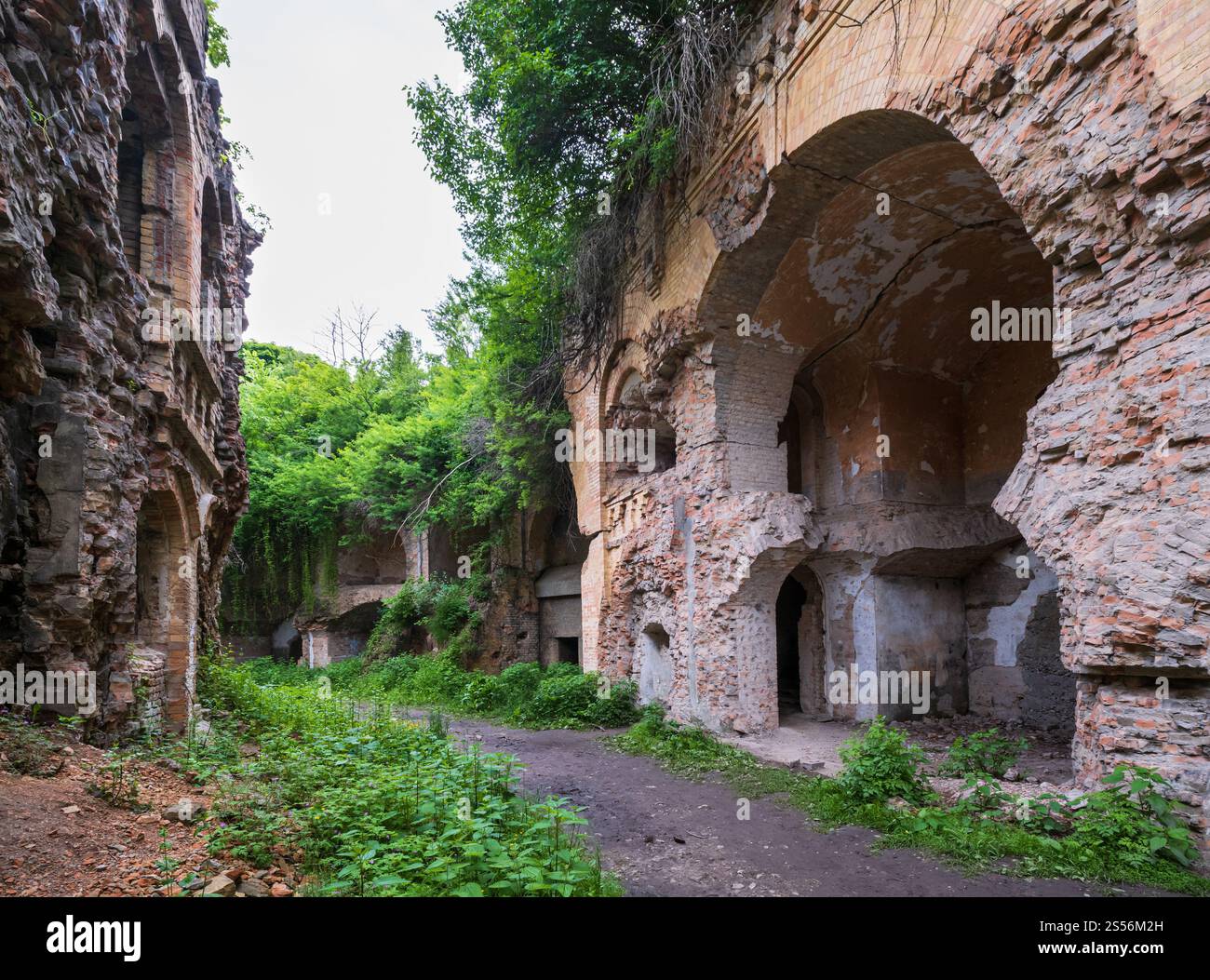 Abandoned Military Tarakaniv Fort (other names - Dubno Fort, New Dubna ...