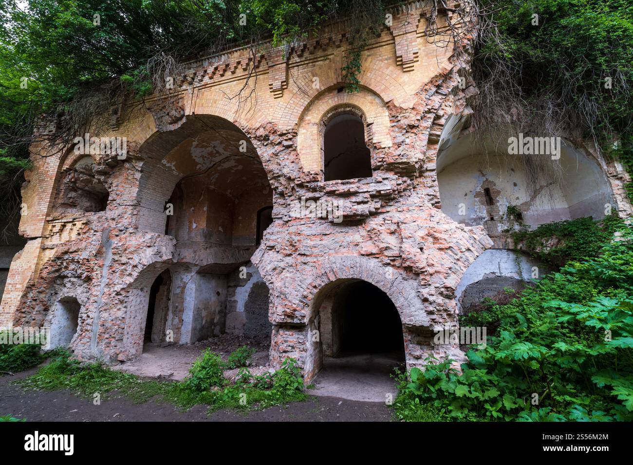 Abandoned Military Tarakaniv Fort (other names - Dubno Fort, New Dubna ...