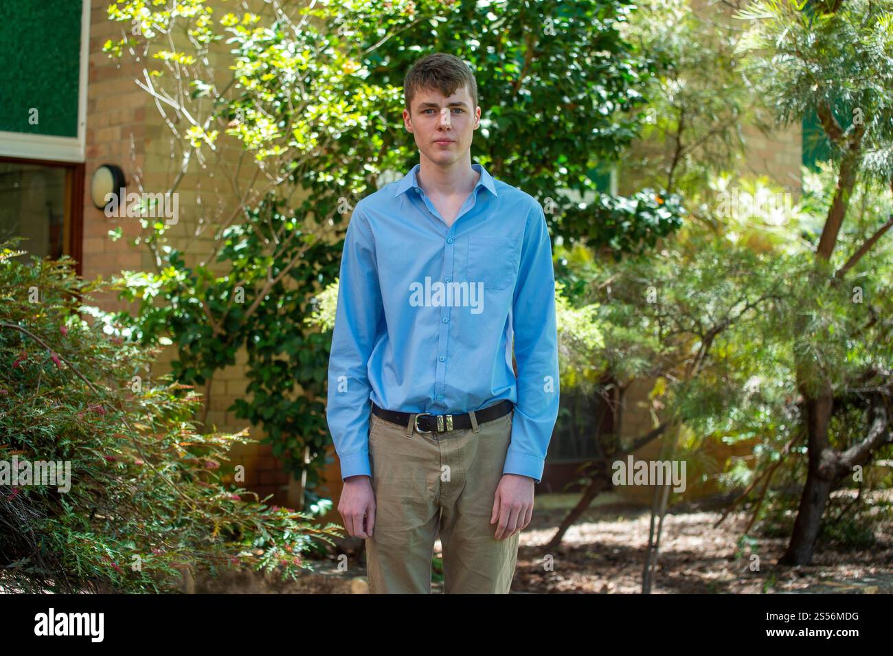 Perth, Australia. 14th Jan, 2025. Sebastian Langdon-Macmillan poses for ...