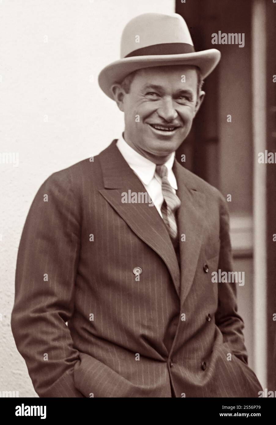 Will Rogers (1879-1935), American humorist, writer, actor, and cowboy entertainer on April 23 ...