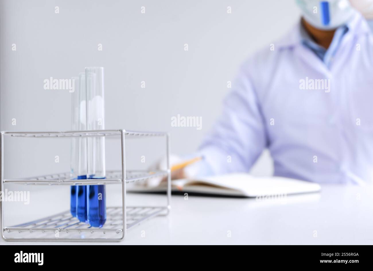 Science innovative Male medical or scientific laboratory researcher ...