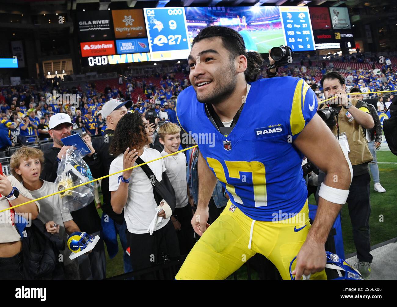 Puka nacua rams 2025 hi-res stock photography and images - Alamy