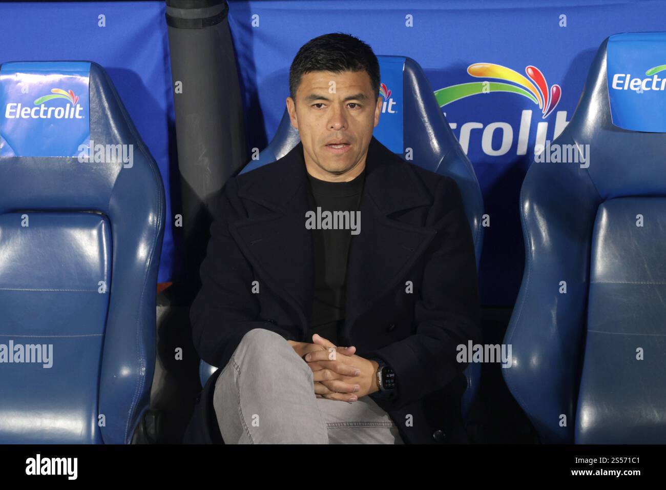 Non Exclusive: Gonzalo Pineda Head Coach of Atlas during the Torneo de ...