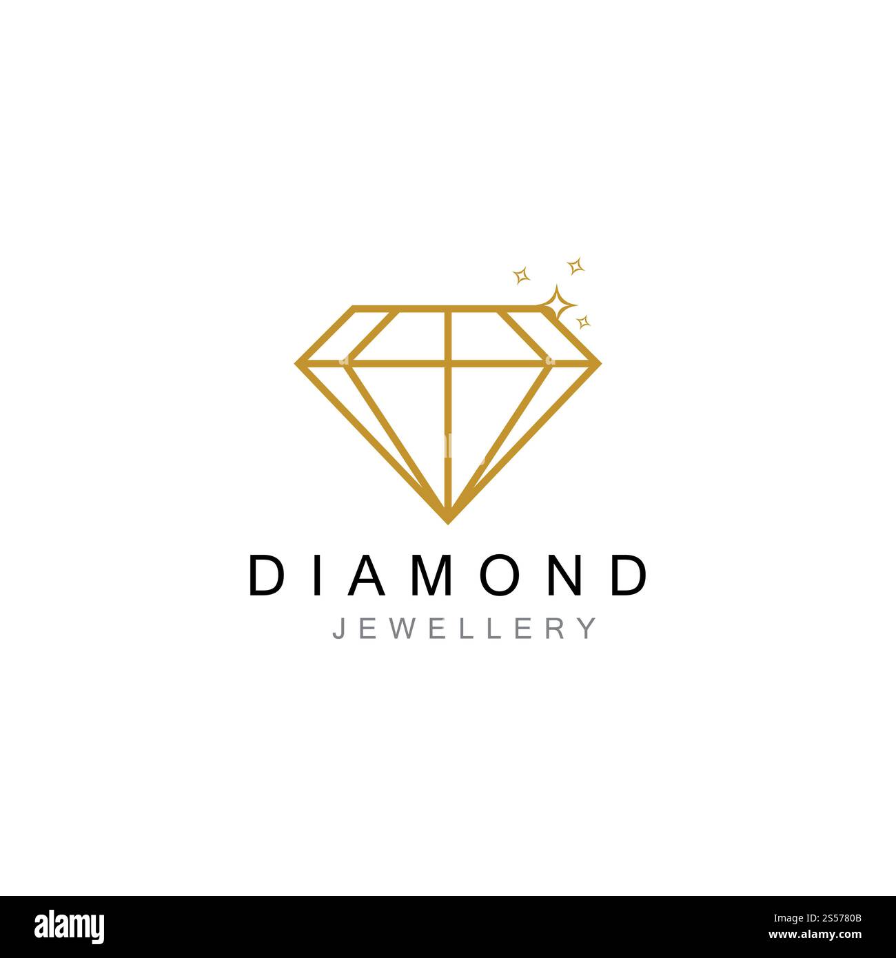 Diamond jewellery logo hi-res stock photography and images - Alamy