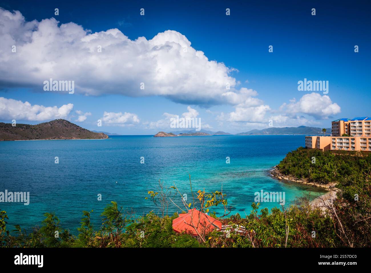 Water Bay, also known as Pineapple Bay and Margaritaville St. Thomas ...