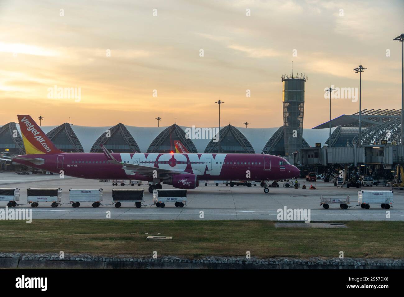 Bangkok, thailand - December 23rd 2024: Thai-Viet Jet. High quality ...
