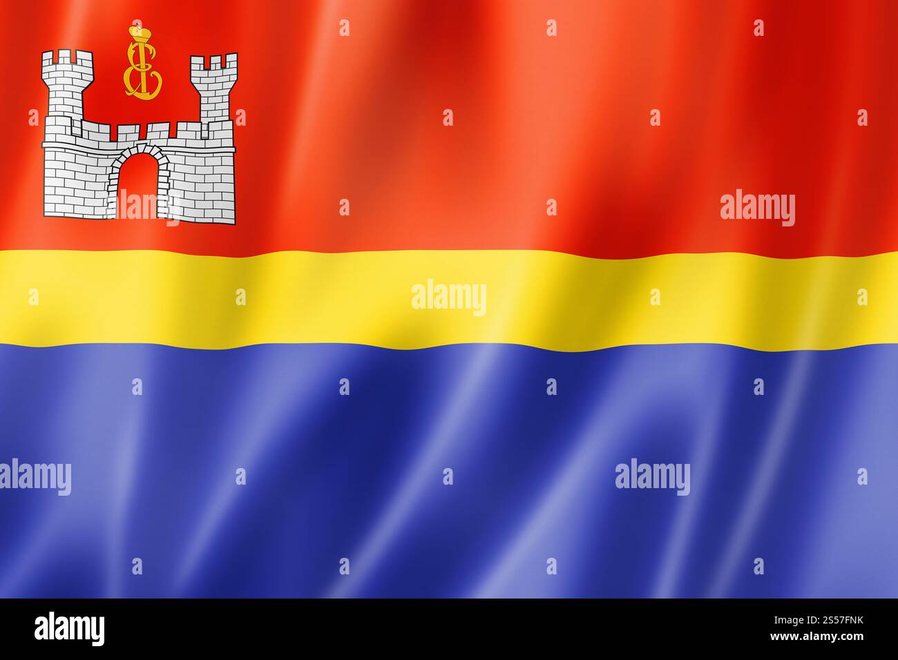 3d flag kaliningrad russia hi-res stock photography and images - Alamy