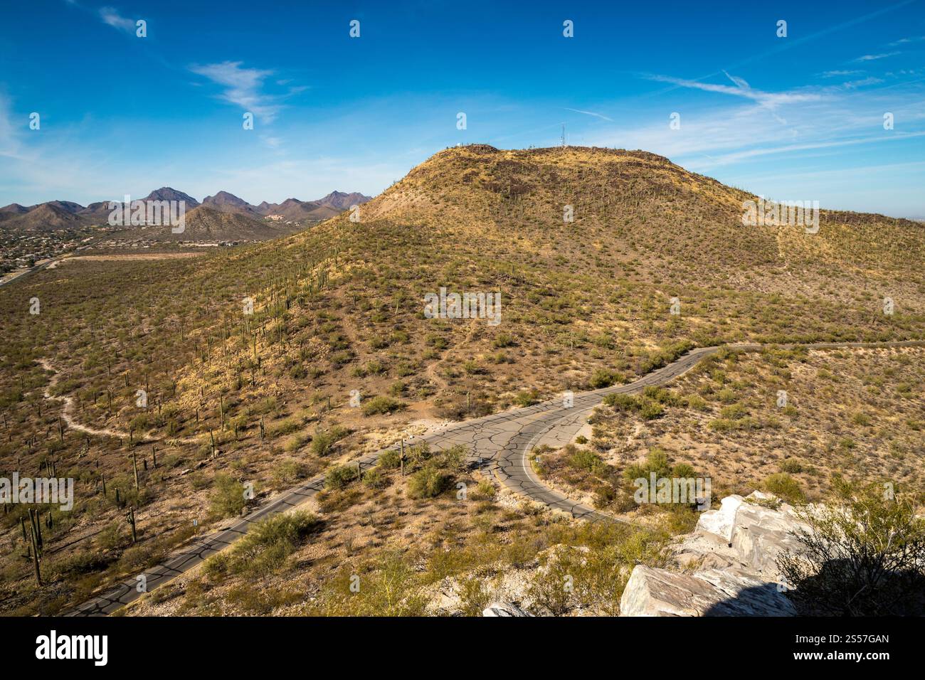 Explore the breathtaking landscape of Tucson's Sentinel Peak, featuring ...