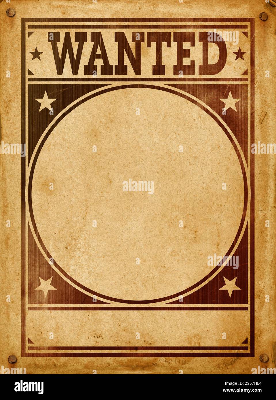 Wanted poster isolated on grunge background. Wanted poster on a grunge ...