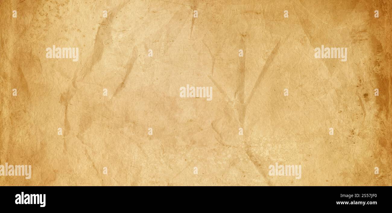 Old brown crumpled paper texture background. Vintage wallpaper Stock ...
