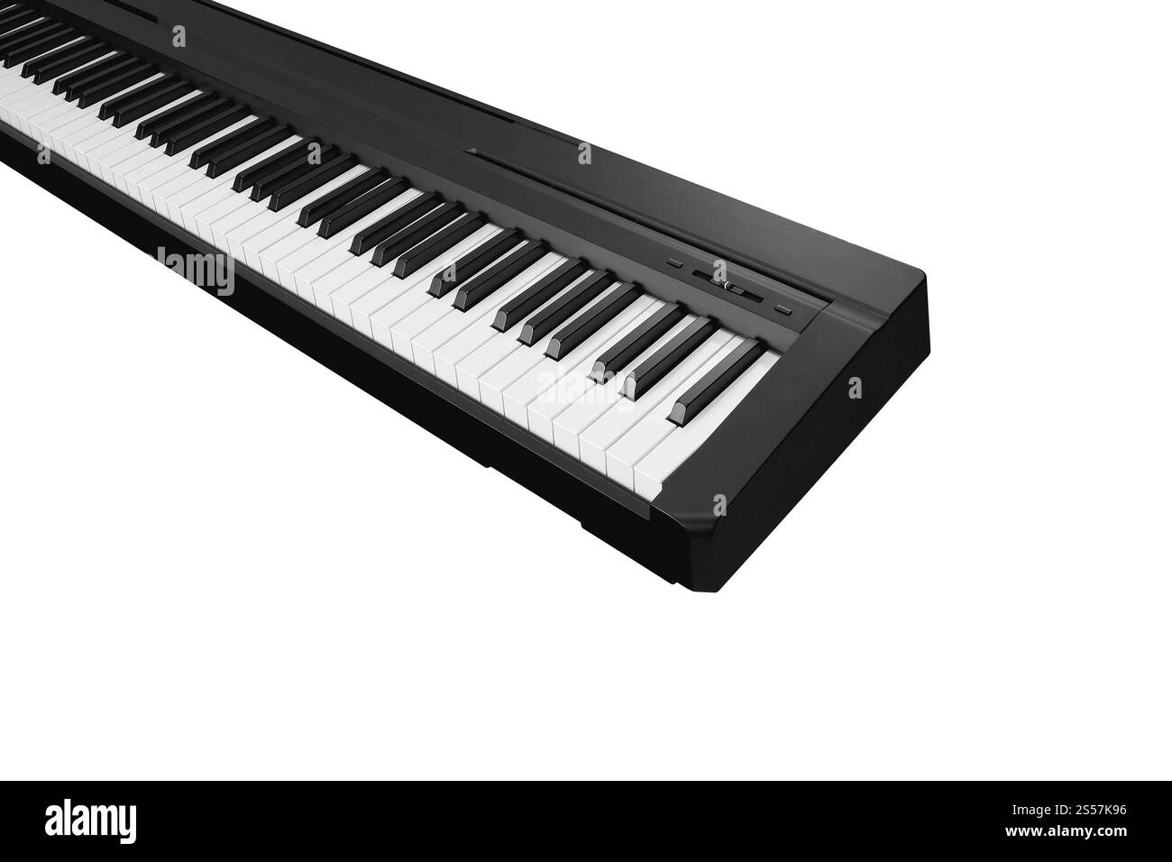 Dark Gray Synthesizer isolated on white background. Dark Gray ...