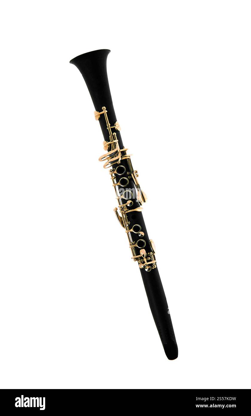 Clarinet isolated on white background. Clarinet Isolated On White Stock ...