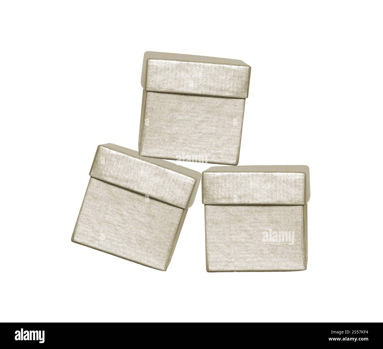 Small cardboard boxes isolated on white. Small cardboard boxes Stock ...