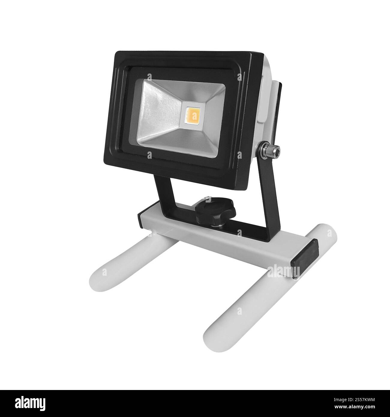 LED Flood Light isolated on white background. LED Flood Light Stock ...