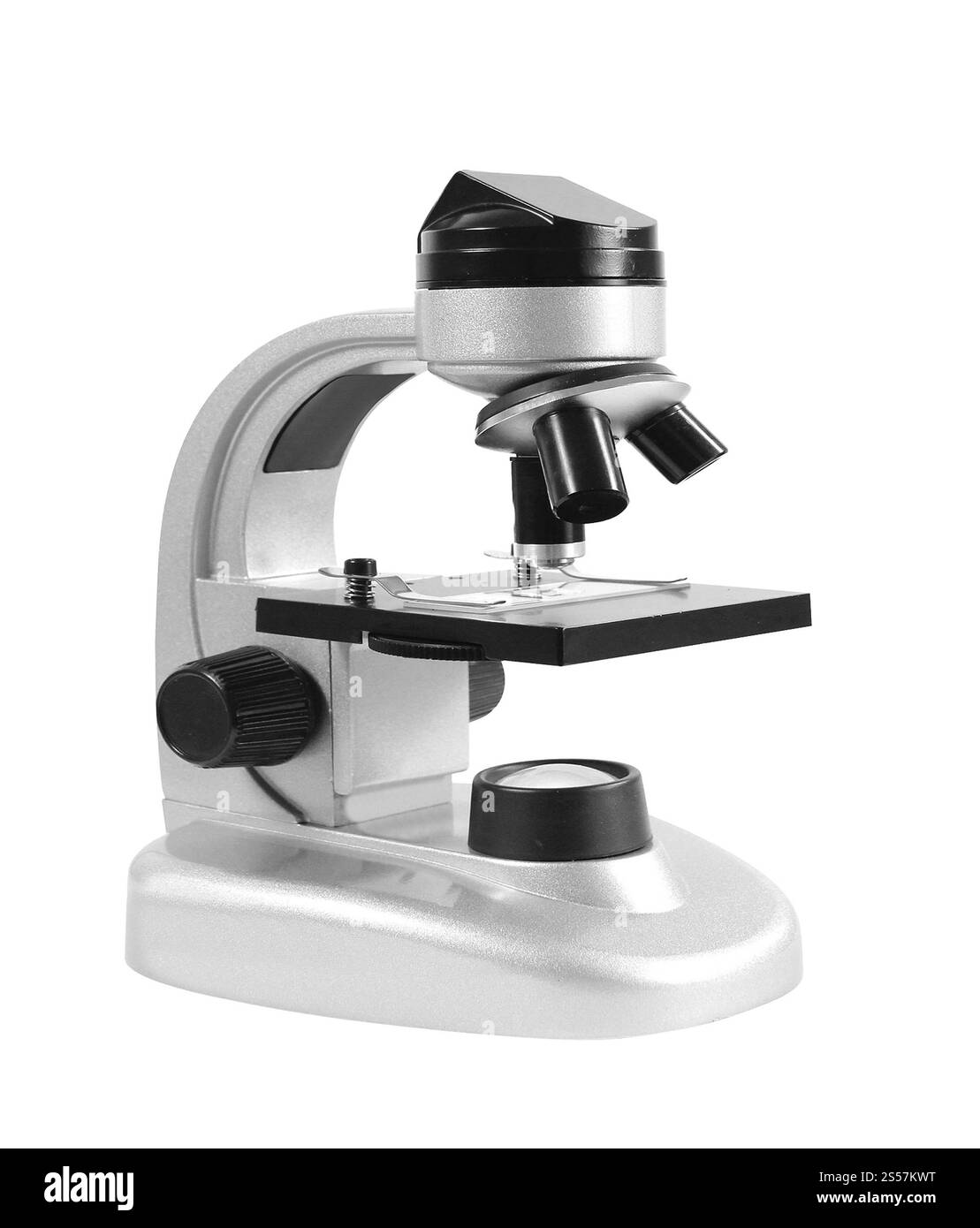 microscope isolated on white background. microscope Stock Photo - Alamy