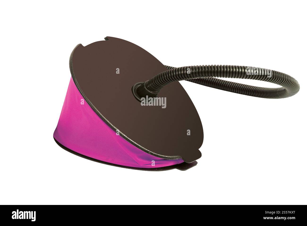 Foot air pumper tool isolated on white background. Foot air pumper tool ...