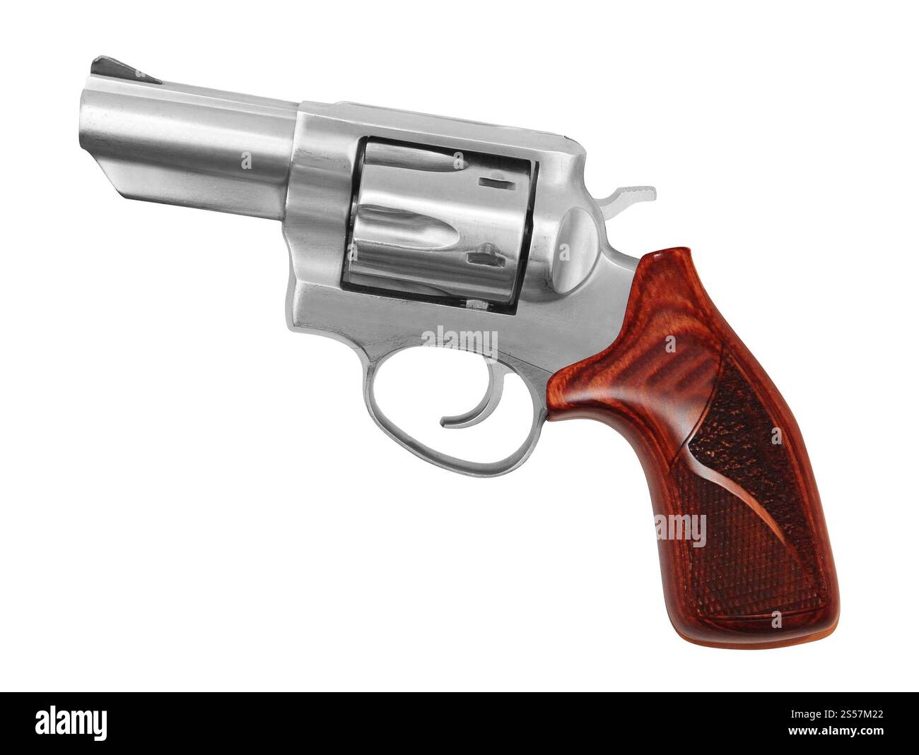 pistol isolated on white background. pistol isolated Stock Photo - Alamy