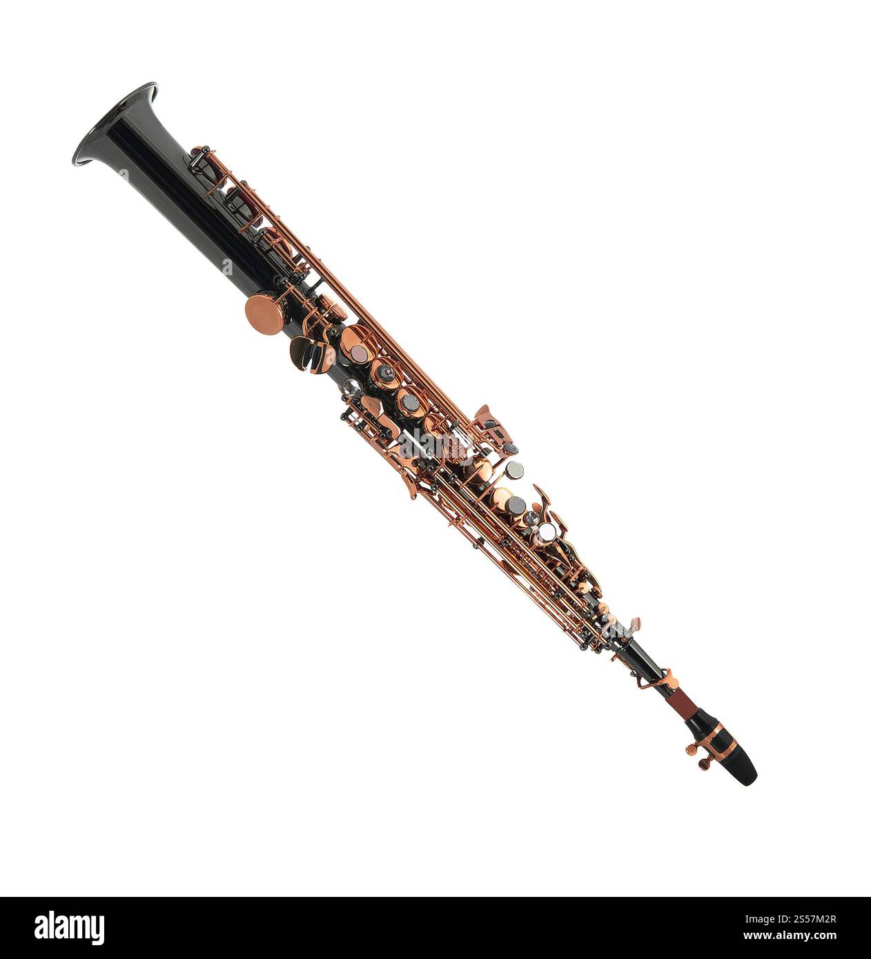 Clarinet isolated on a white background. Clarinet isolated Stock Photo ...