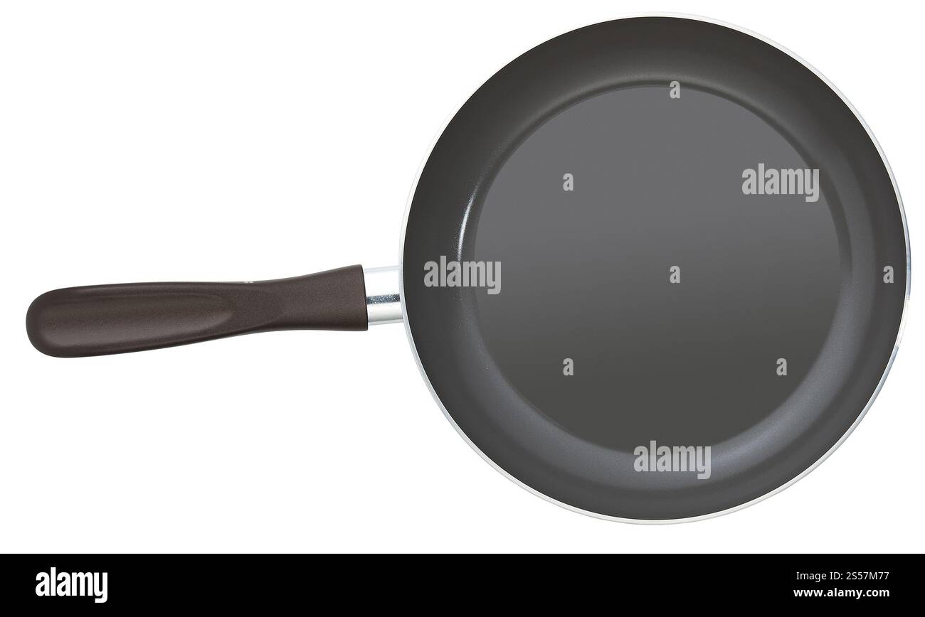 empty pan isolated on white background. empty pan isolated on white ...
