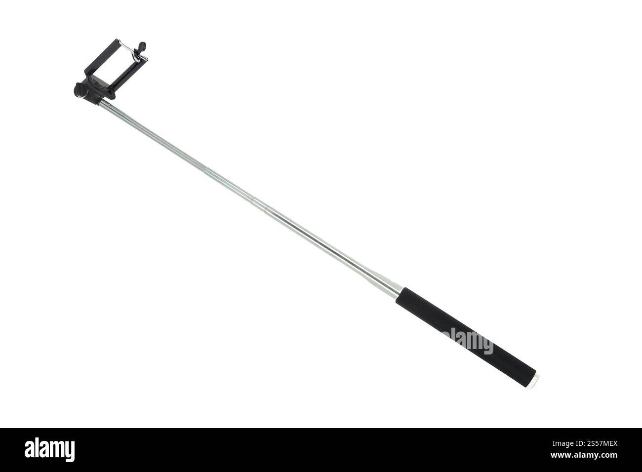 modern selfie stick isolated on white background. modern selfie stick ...