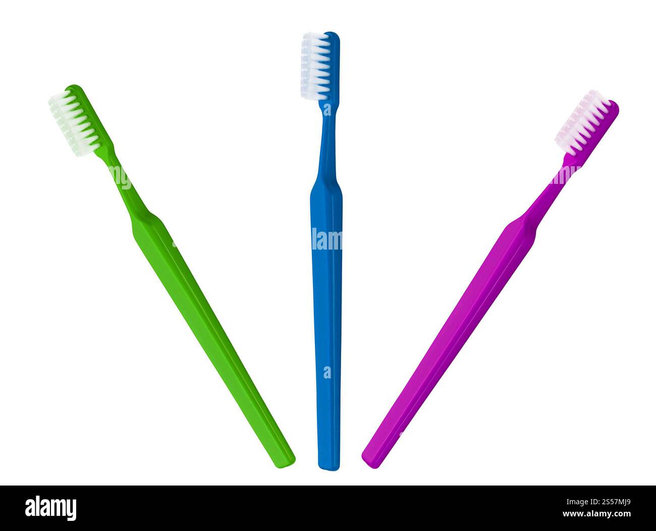 Toothbrushes isolated on white background. Toothbrushes isolated on ...