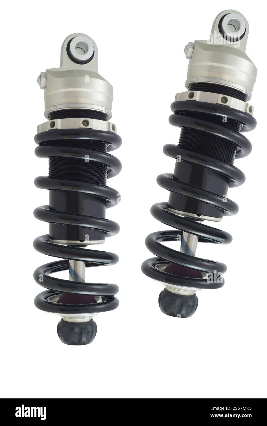 shock absorbers isolated on white. shock absorbers Stock Photo - Alamy