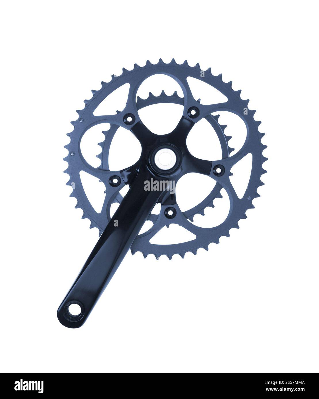 Crank set isolated on white background. Crank set isolated Stock Photo ...