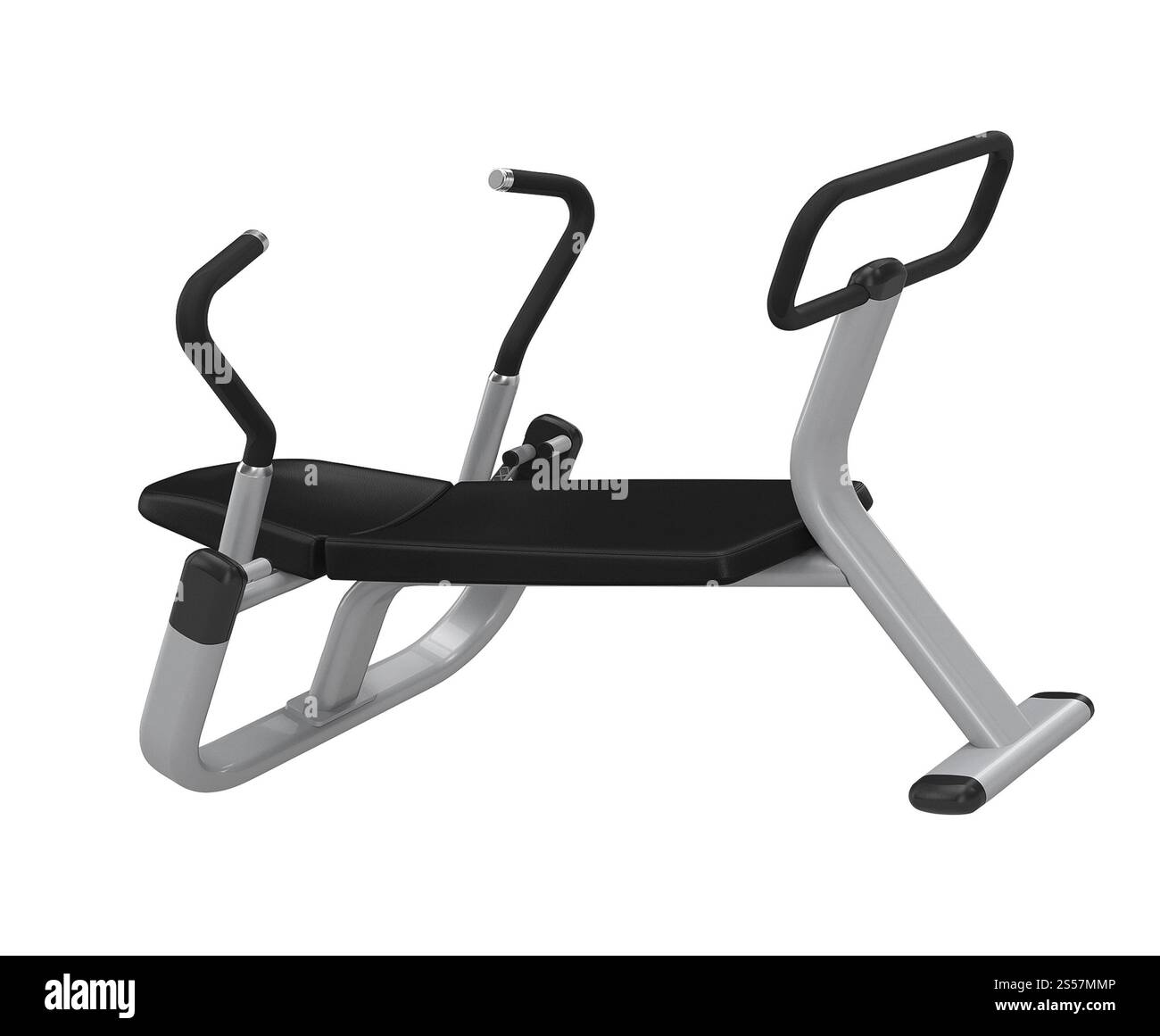 Abdominal Exercise Equipment isolated on white background. Abdominal ...