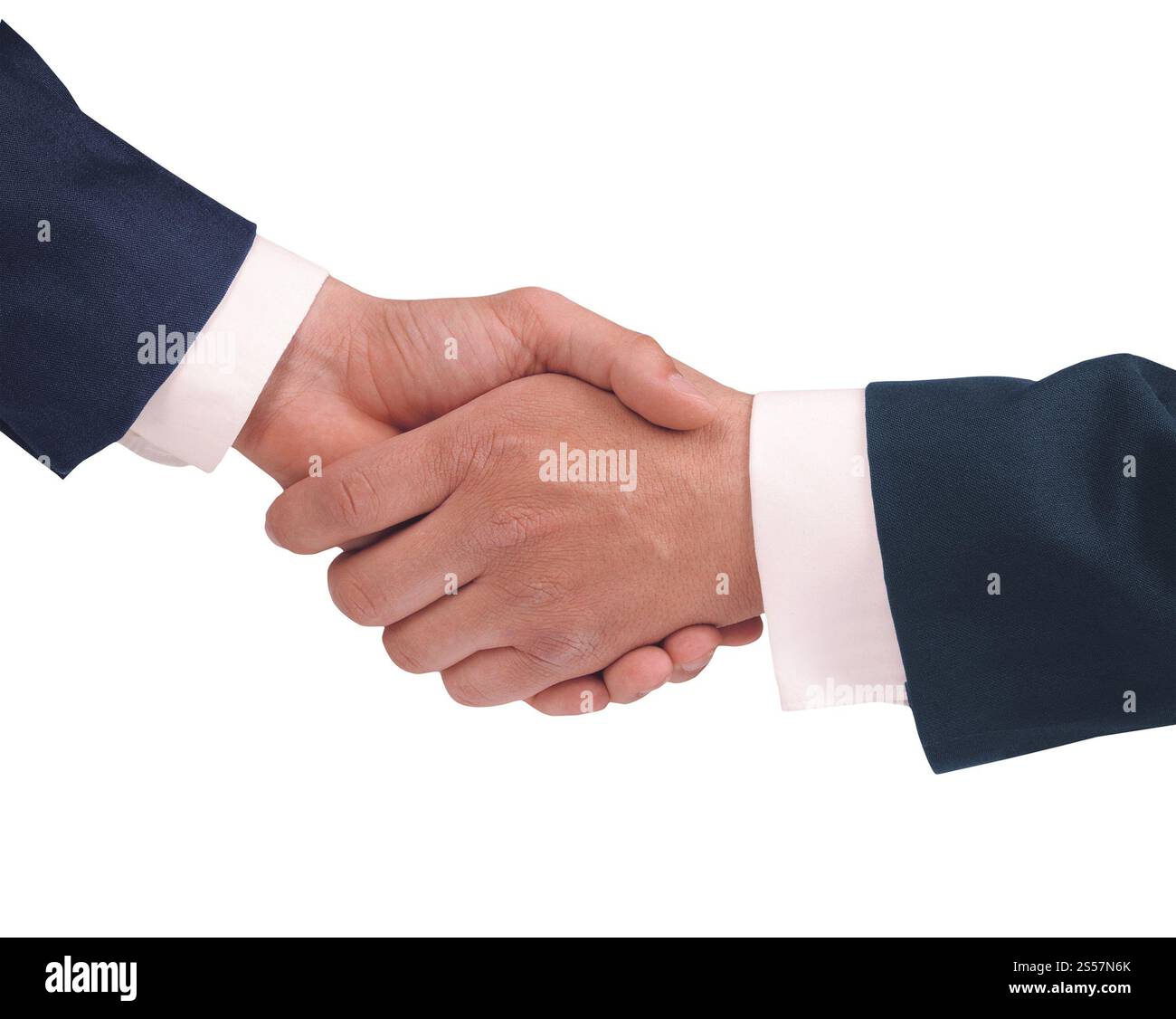 Handshake - Hand holding isolated on white background. Handshake - Hand ...