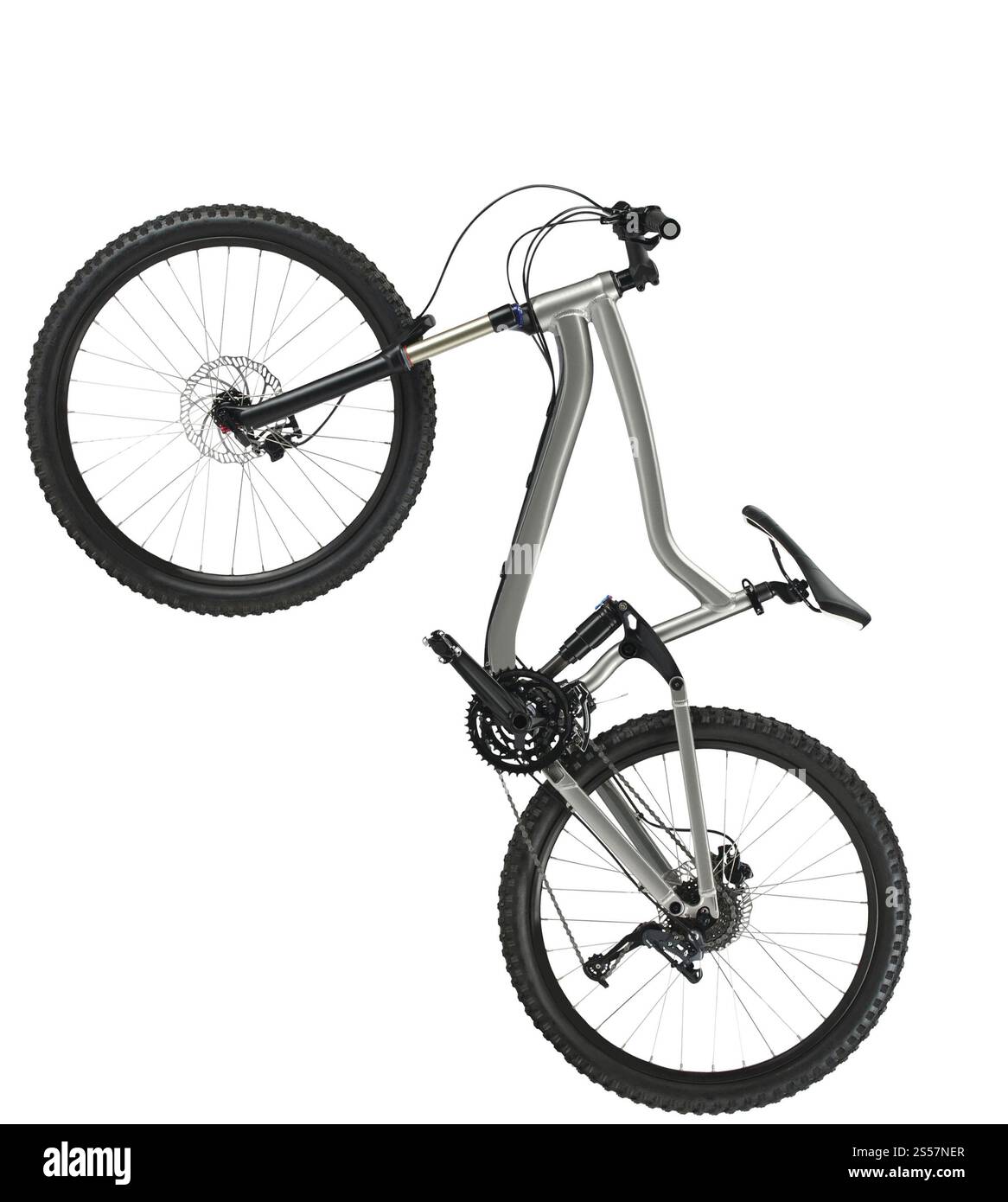 hardtail mountain bike isolated on white background. hardtail mountain ...