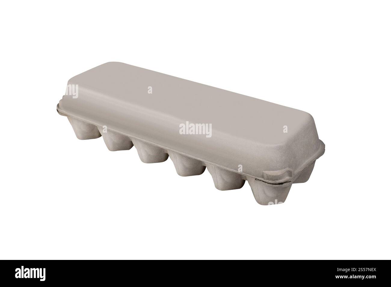 eggs in an egg carton on a white background. eggs in an egg carton ...