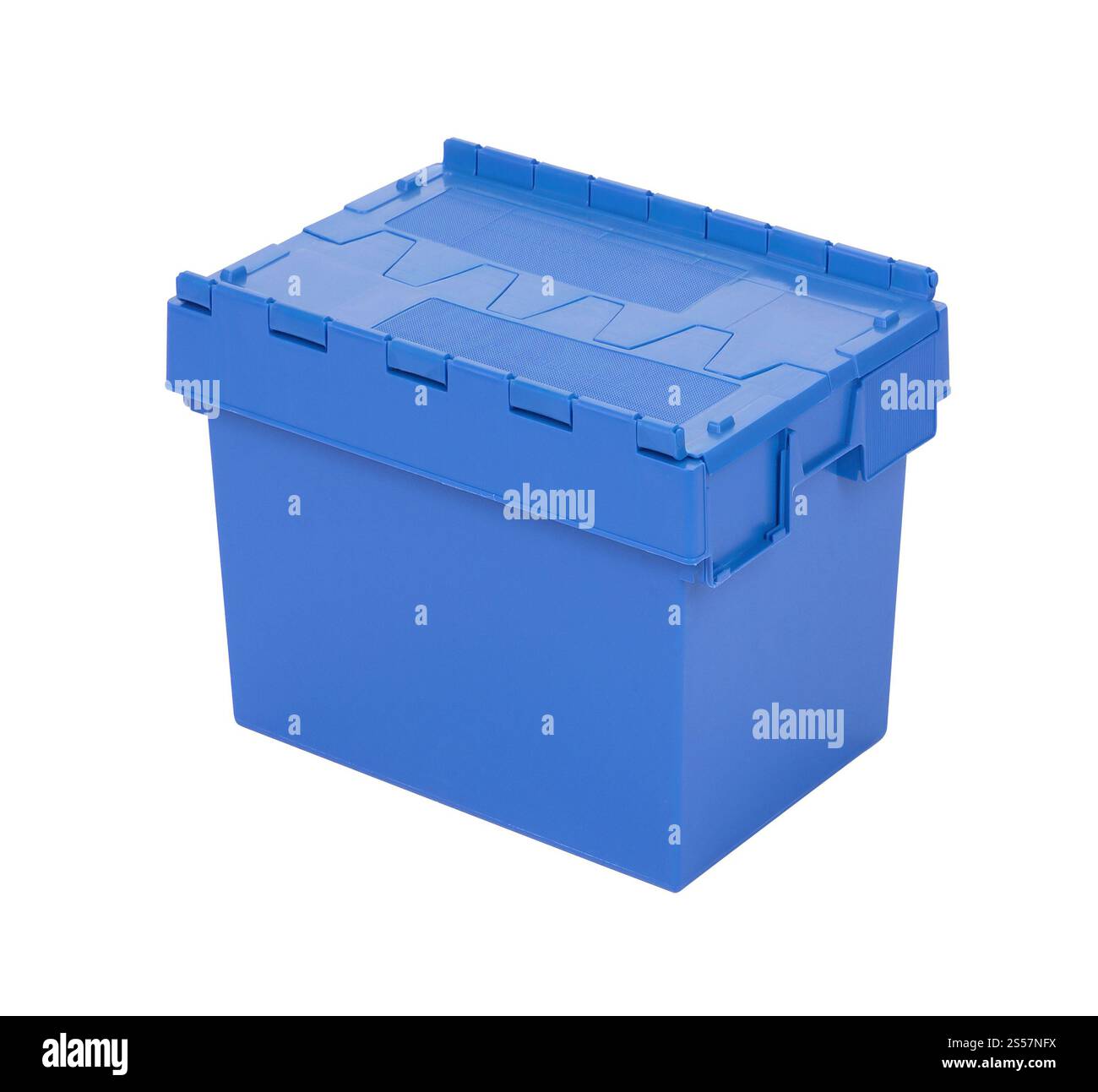 Blue box for tools isolated on the white. Blue box for tools isolated ...