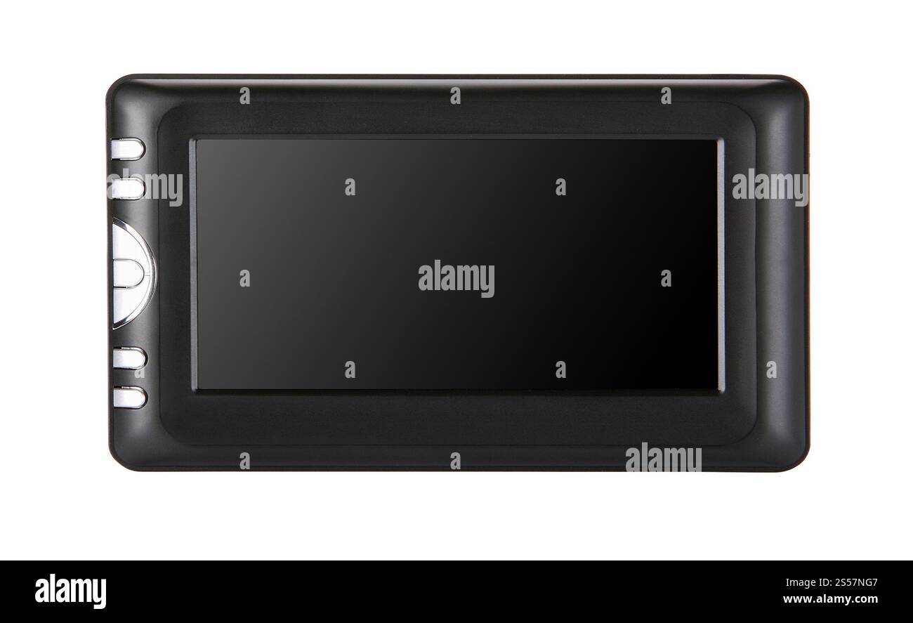 GPS device isolated on white background. GPS device isolated Stock ...