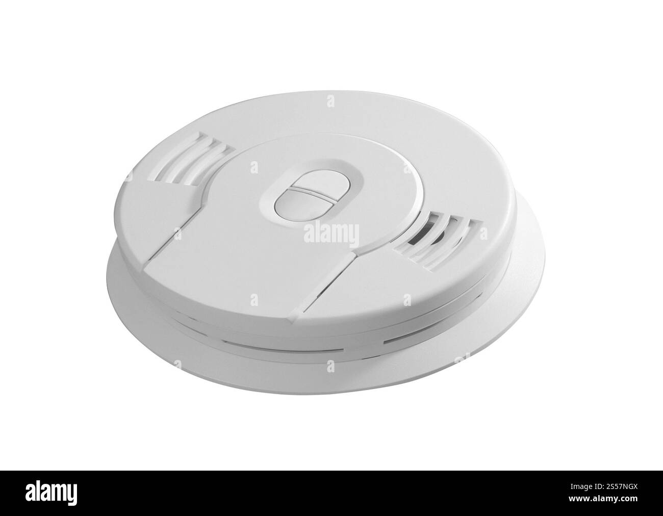smoke detector isolated on white background. smoke detector isolated ...